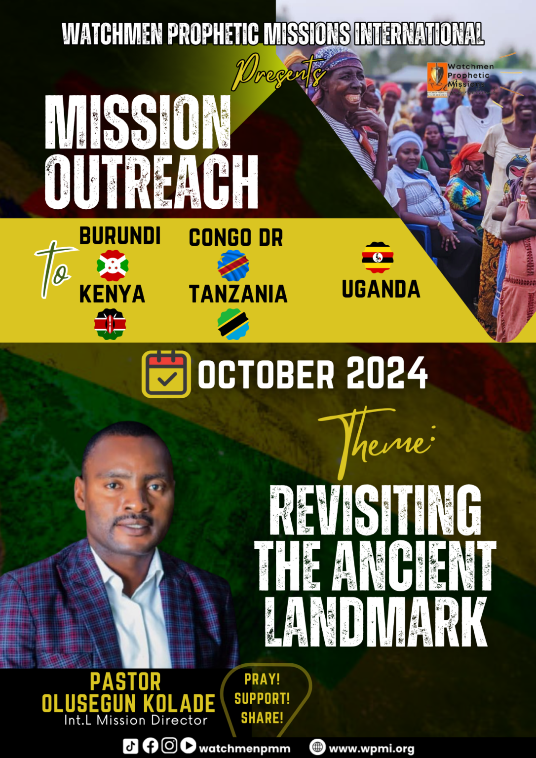 Mission Outreach 2024 – Revisiting the Ancient Landmark - Watchmen ...